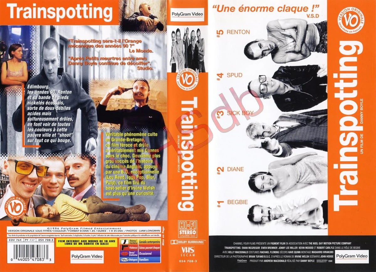 Polygram Video (France) - Trainspotting (1997) (Vente) | Wiki VHS | Fandom