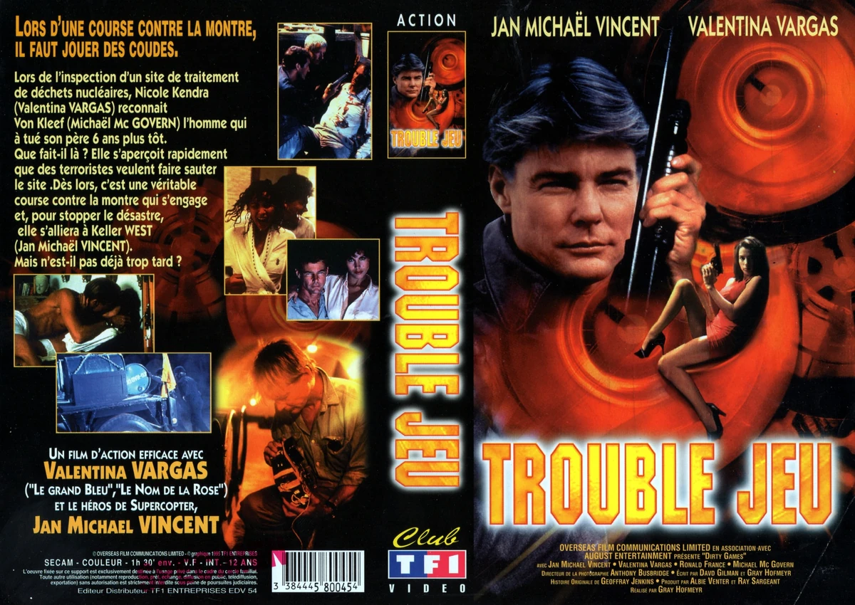 Club TF1 Vidéo (France) - Trouble jeu (1995) (Location) | Wiki VHS | Fandom