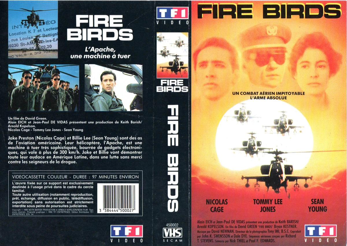 TF1 Vidéo (France) - Fire Birds (1990) (Vente) | Wiki VHS | Fandom