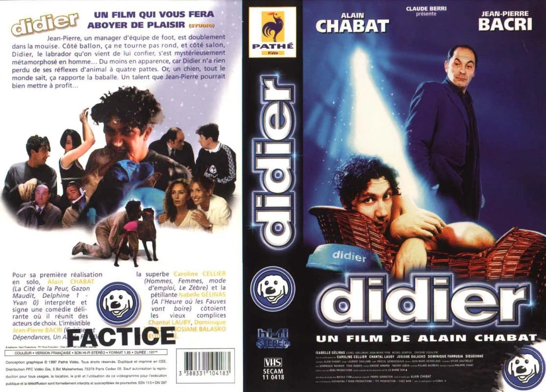 Pathé Vidéo (France) - Didier (1997) (Location) | Wiki VHS | Fandom