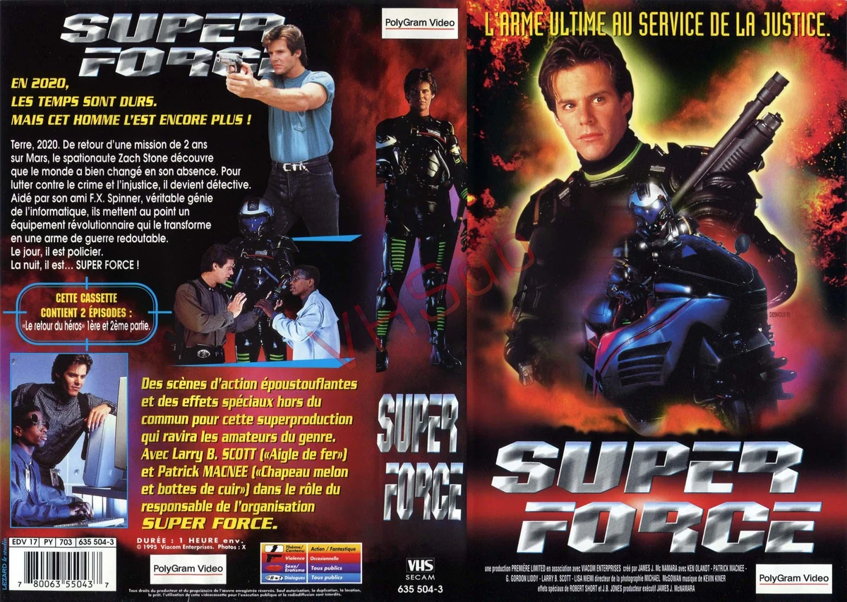 Polygram Video (France) - Super force (1995) (Vente) | Wiki VHS | Fandom