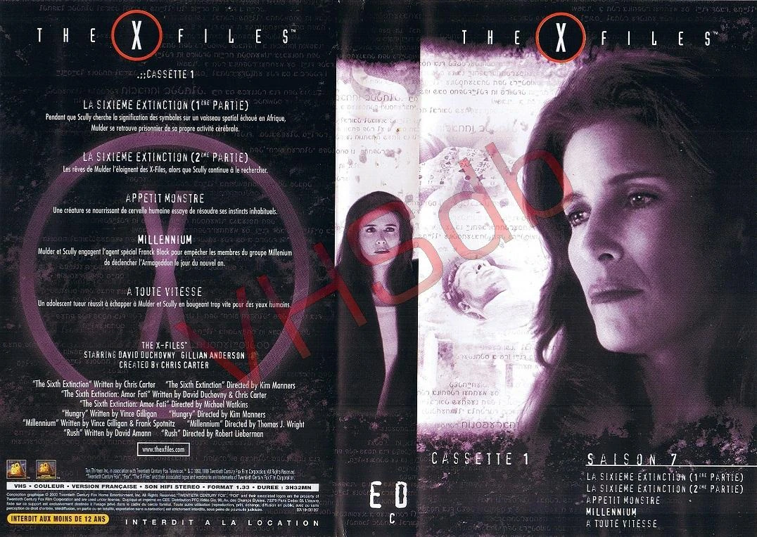 20th Century Fox (France) - The X-Files - L'intégrale de la septième ...