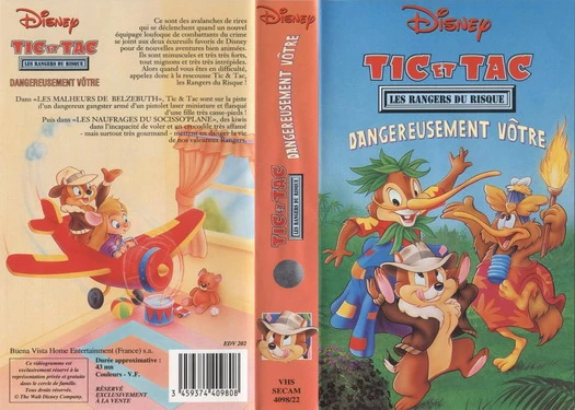 WDHV (France) - Tic et Tac, les rangers du risque : Dangereusement vôtre (1995) (Vente) | Wiki ...
