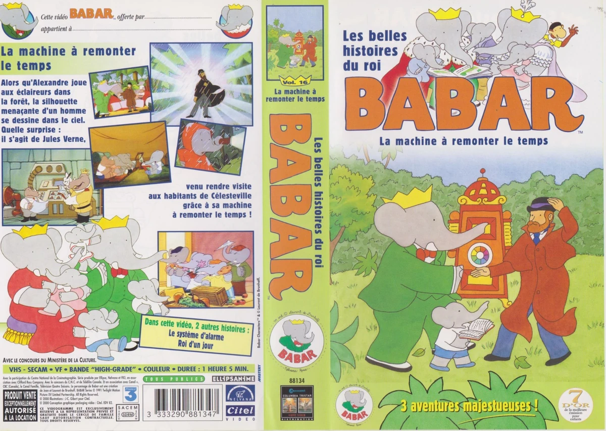 Citel Video (France) - Les belles histoires du roi Babar : La machine à ...