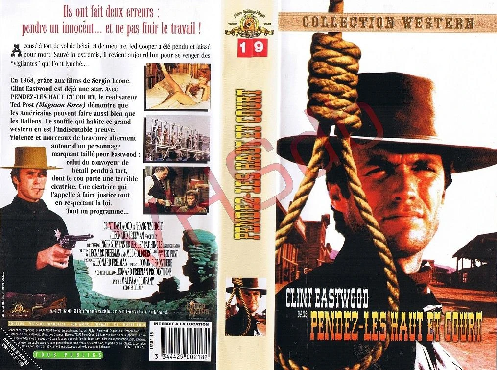 MGM Home Entertainment (France) - Pendez-les haut et court (2000 ...