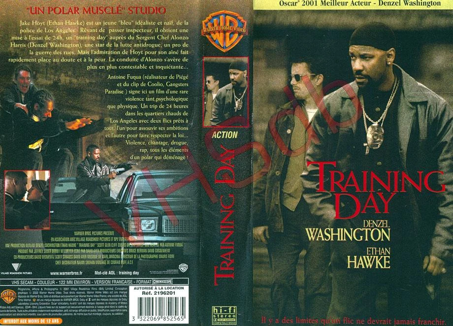 Warner Home Video (France) - Training Day (2002) (Location) | Wiki VHS ...