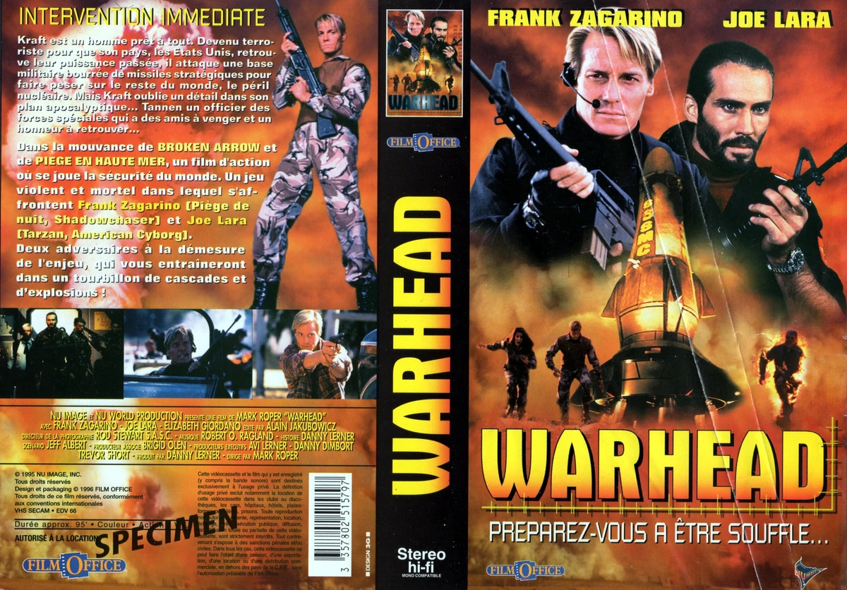 Film Office (France) - Warhead (1996) (Location) | Wiki VHS | Fandom