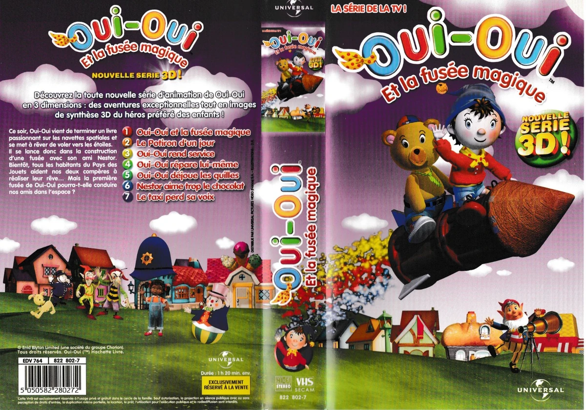 Universal (France) - Oui-Oui et la fusée magique (2004) (Vente) | Wiki VHS | Fandom