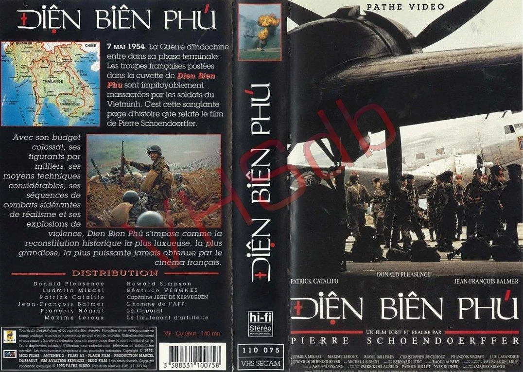 Pathé Vidéo (France) - Diên Biên Phú (1993) (Vente) | Wiki VHS | Fandom