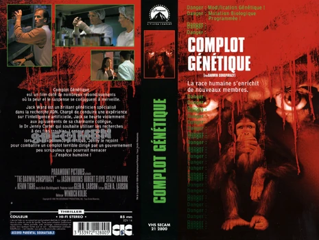 CIC/Paramount (France) - Complot génétique (1999) (Location) | Wiki VHS | Fandom