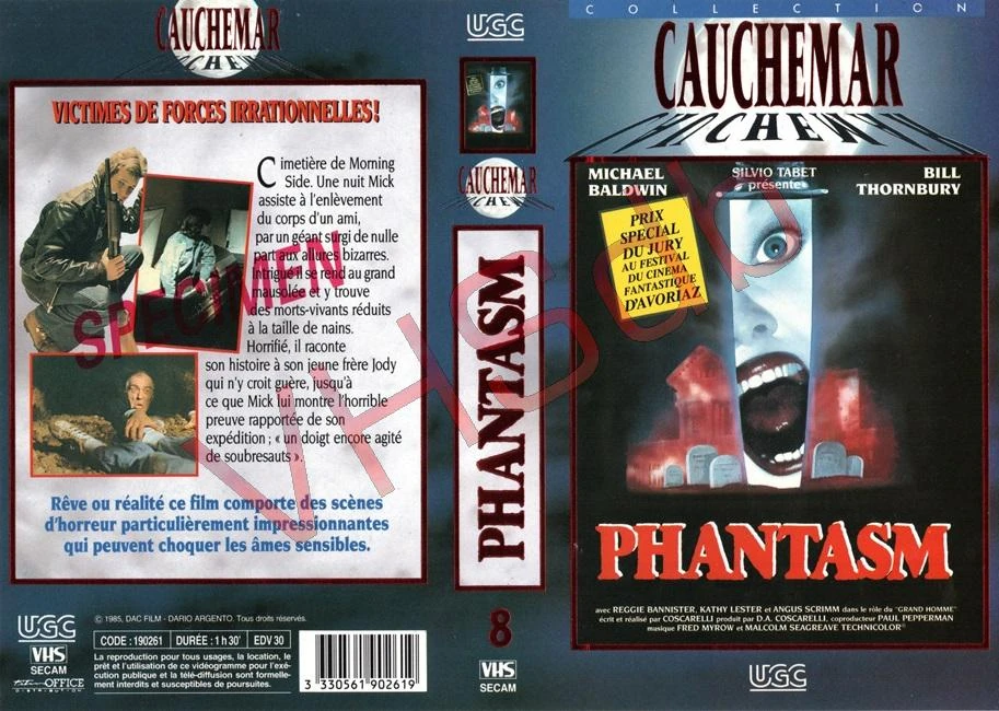 UGC Vidéo (France) - Phantasm (1992) (Vente) | Wiki VHS | Fandom
