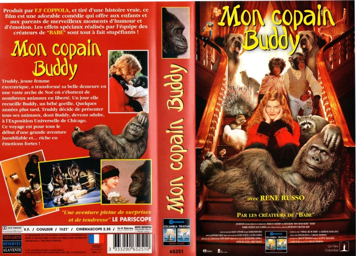 GCTHV (France) - Mon copain Buddy (1999) (Vente) | Wiki VHS | Fandom