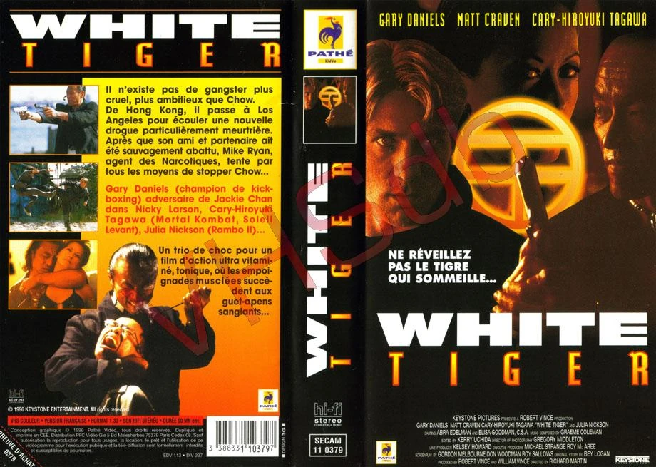 Pathé Vidéo (France) - White Tiger (1996) (Location) | Wiki VHS | Fandom