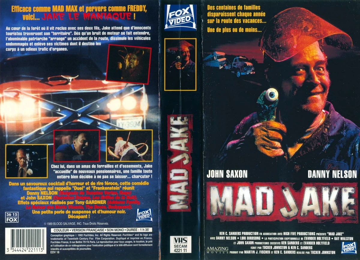 Fox Video (France) - Mad Jake (1993) (Location) | Wiki VHS | Fandom