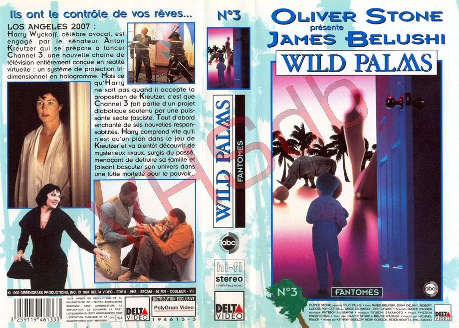Delta Vidéo (France) - Wild Palms N°3 : Fantômes (1994) (Vente) | Wiki VHS | Fandom