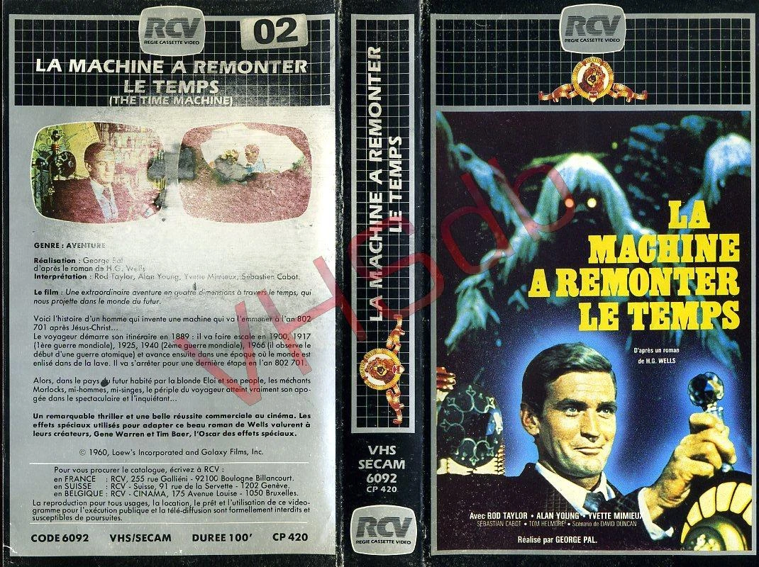 Régie Cassette Vidéo (France) - La machine à remonter le temps (1983 ...