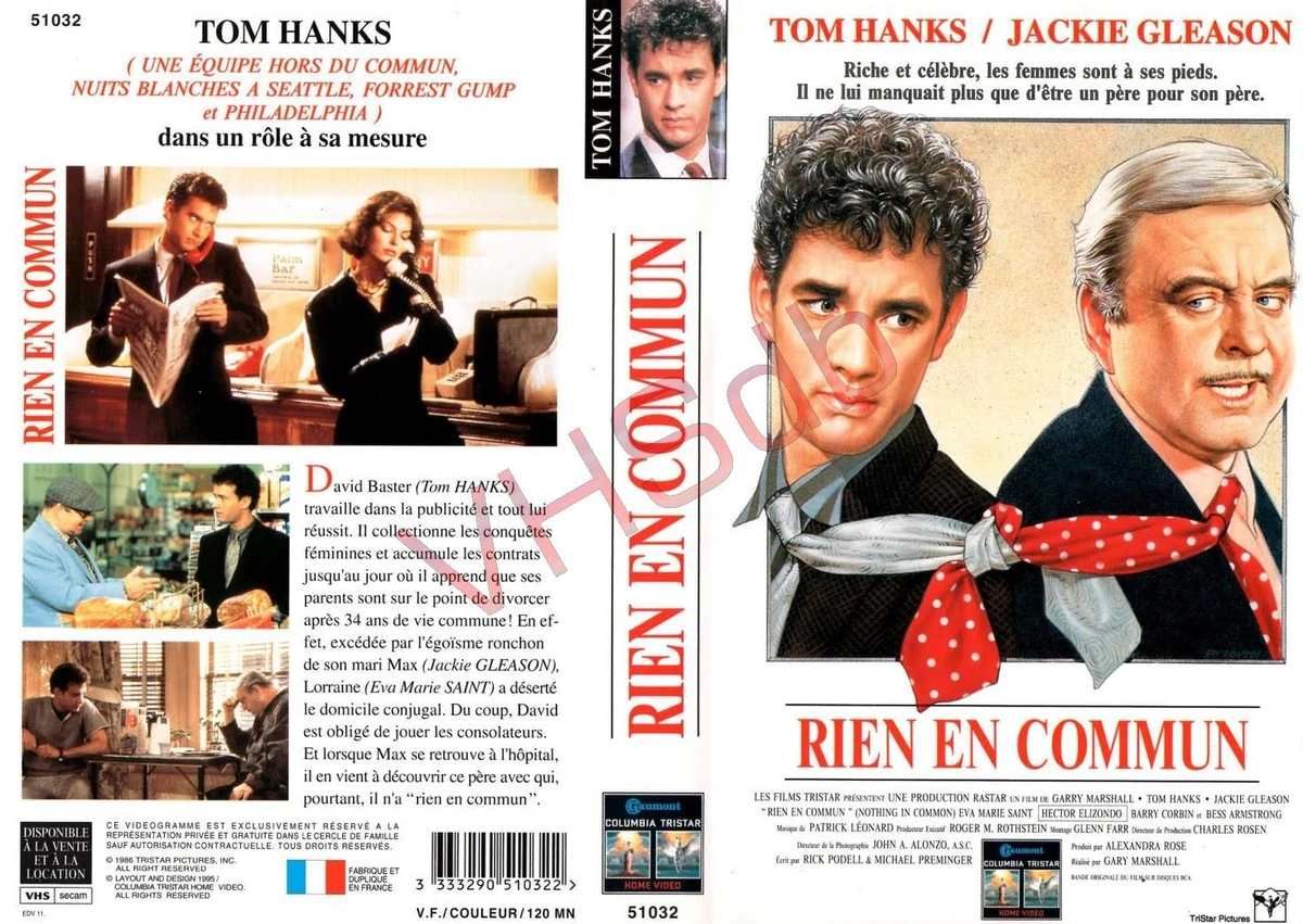 GCTHV (France) - Rien en commun (1995) (Vente/Location) | Wiki VHS | Fandom