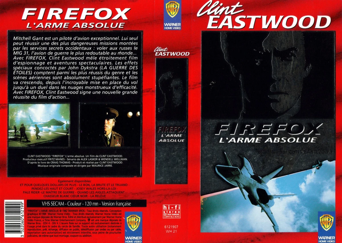 Warner Home Video (France) - Firefox, l'arme absolue (1994) (Vente ...