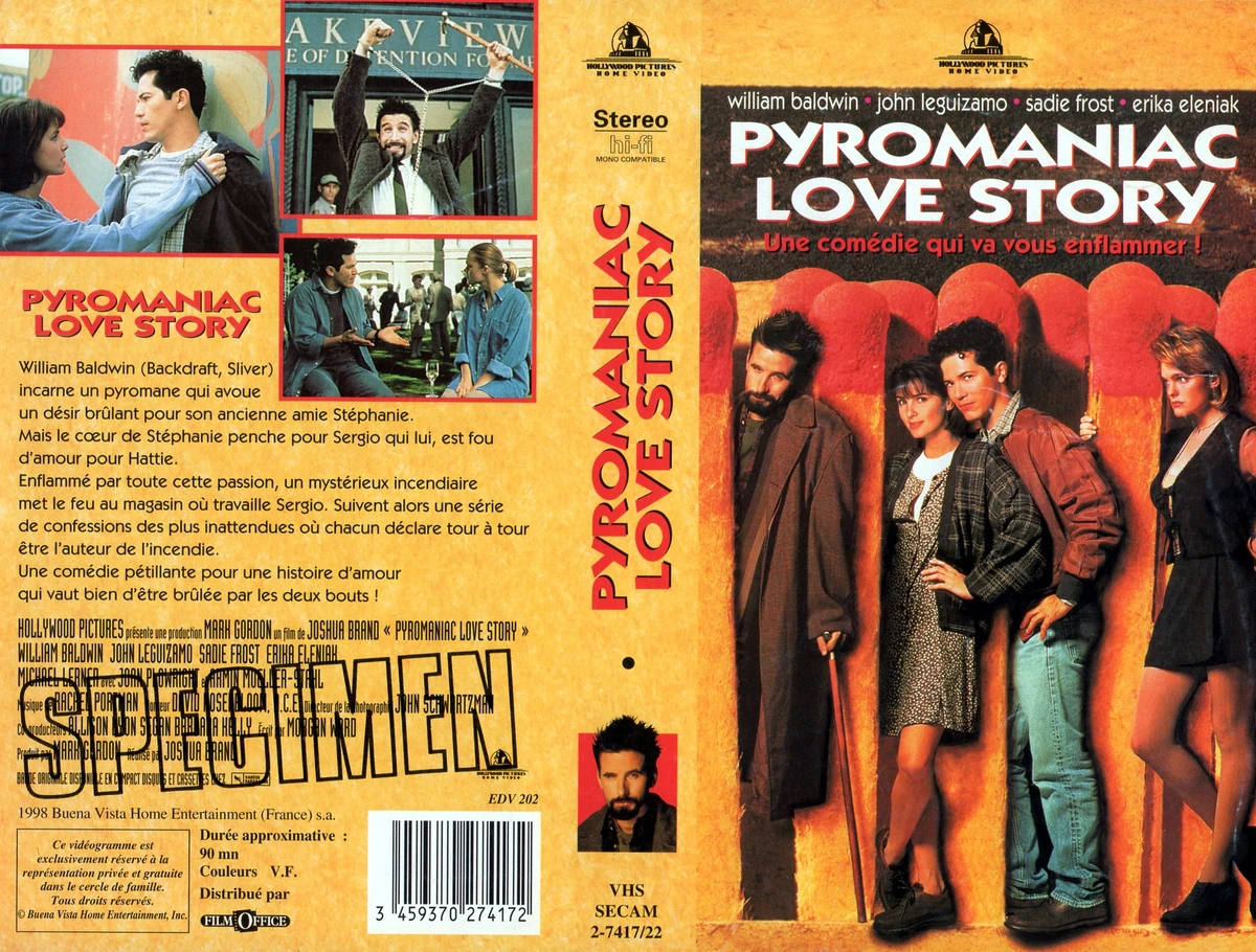 Hollywood Pictures (France) - Pyromaniac Love Story (1998) (Location ...