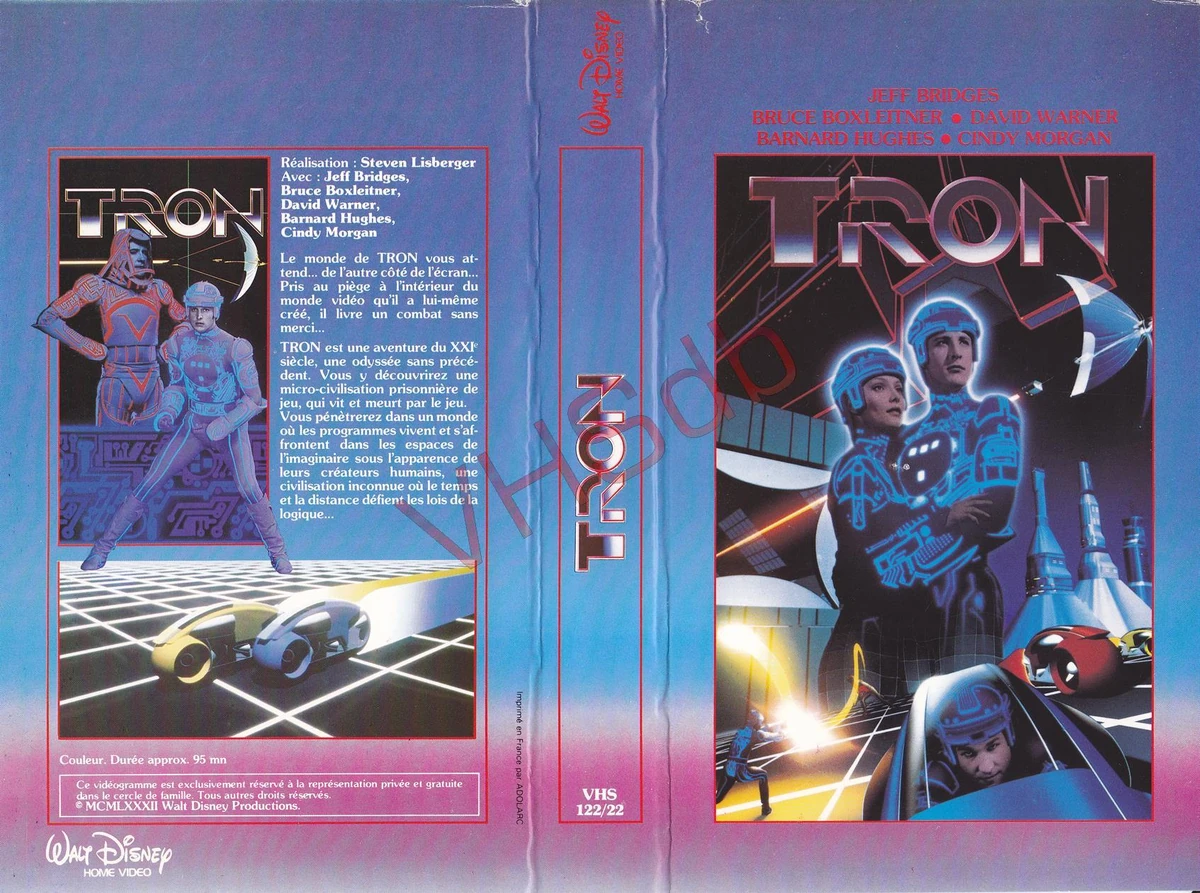 WDHV (France) - Tron (1985) (Location) | Wiki VHS | Fandom