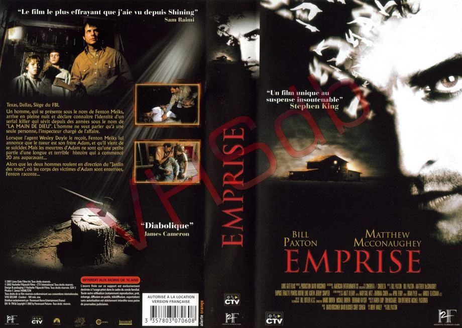 Hachette Filipacchi Films (France) - Emprise (2002) (Location) | Wiki VHS | Fandom