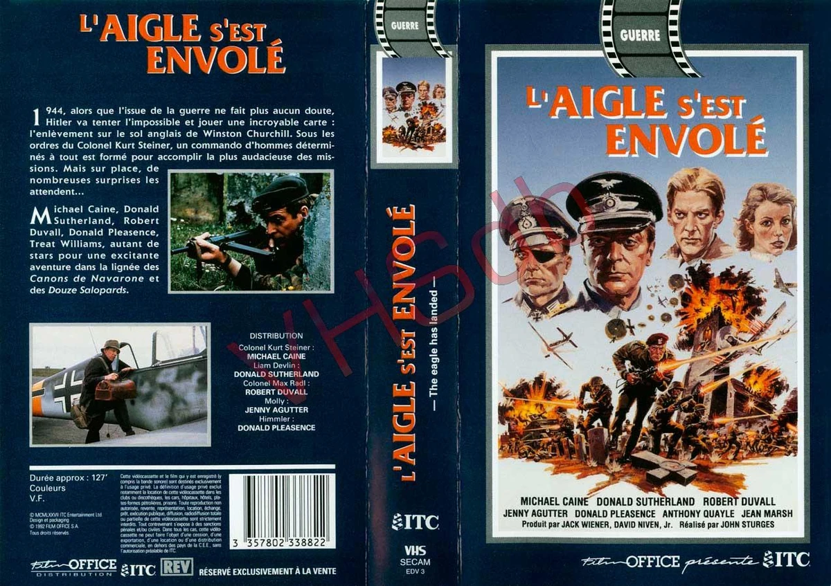 Film Office (France) - L'aigle s'est envolé (1992) (Vente) | Wiki VHS ...