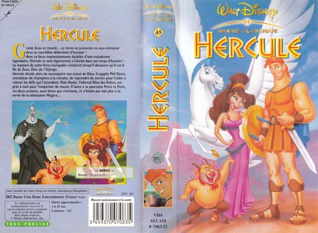 WDHE (France) - Hercule (2002) (Vente) | Wiki VHS | Fandom