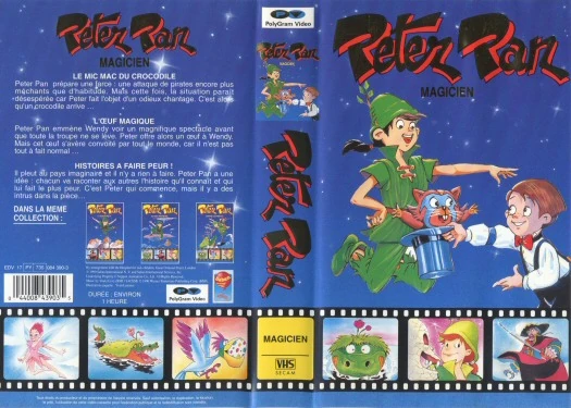 Polygram Video (France) - Peter Pan magicien (1992) (Vente) | Wiki VHS | Fandom