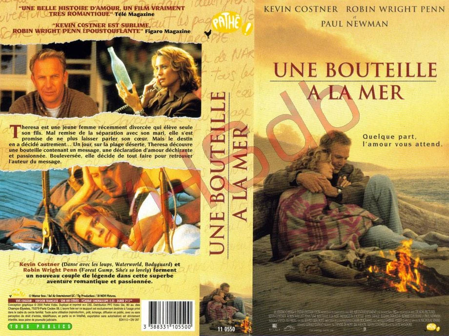 Pathé Vidéo (France) - Une bouteille à la mer (2000) (Location) | Wiki ...