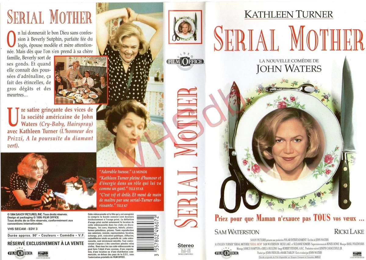 Film Office (France) - Serial Mother (1995) (Vente) | Wiki VHS | Fandom