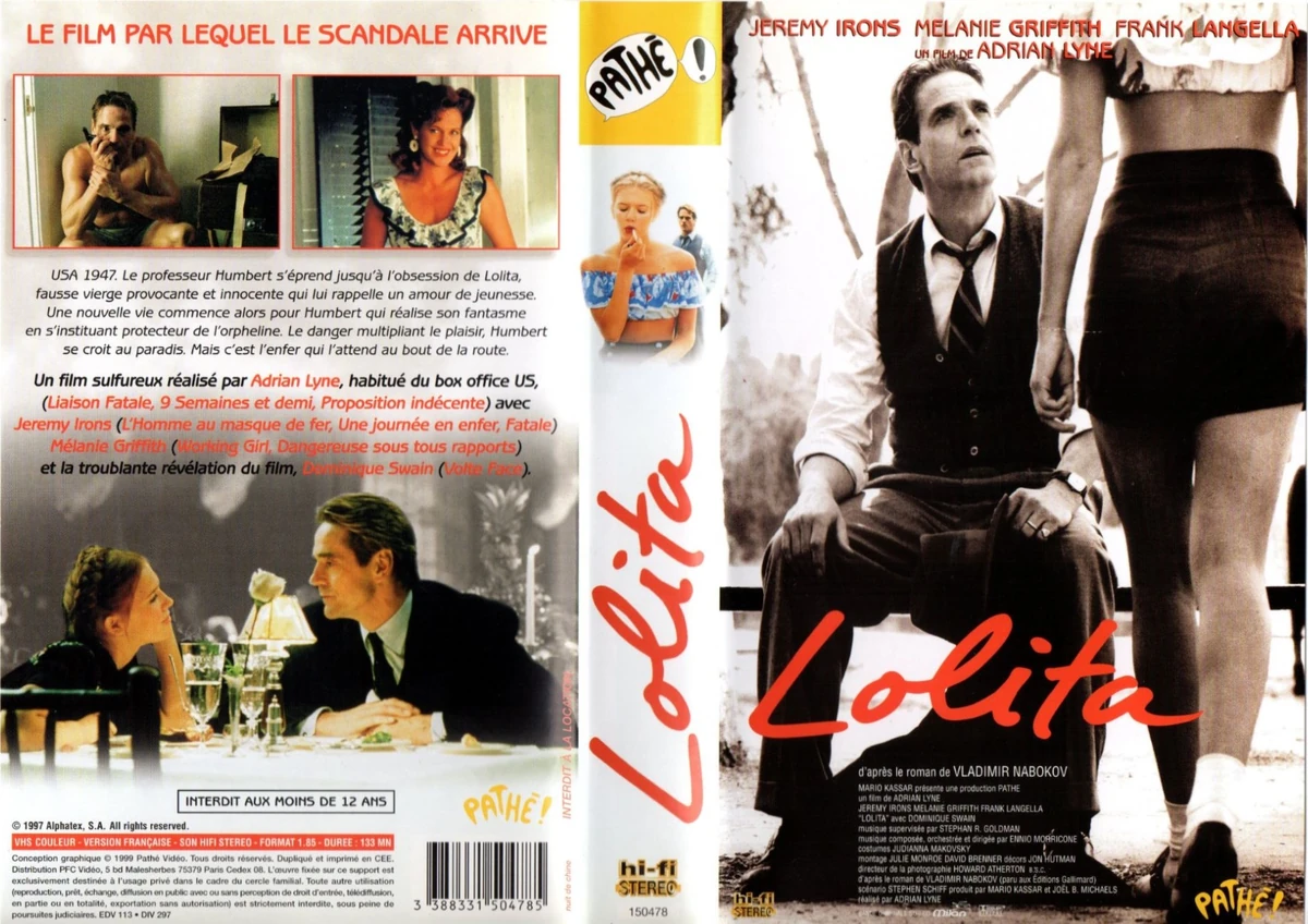 Pathé Vidéo (France) - Lolita (1999) (Vente) | Wiki VHS | Fandom