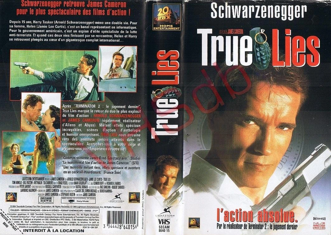 20th Century Fox (France) - True Lies (1995) (Vente) | Wiki VHS | Fandom