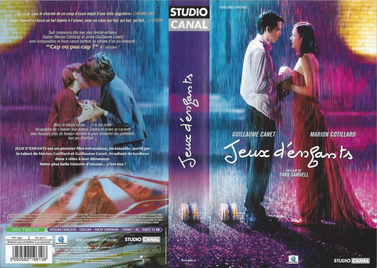 Studio Canal (France) - Jeux d'enfants (2004) (Location) | Wiki VHS ...