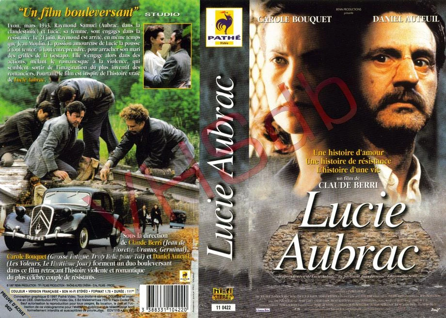 Pathé Vidéo (France) - Lucie Aubrac (1997) (Location) | Wiki VHS | Fandom