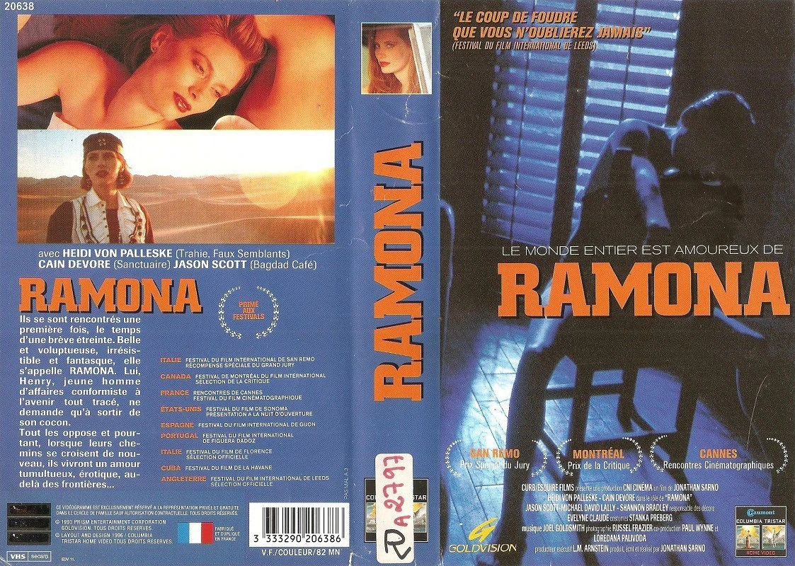 GCTHV (France) - Ramona (1996) (Vente) | Wiki VHS | Fandom