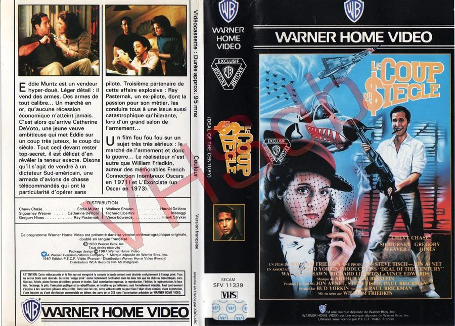 Warner Home Video (France) - Le coup du siècle (1987) (Location) | Wiki ...