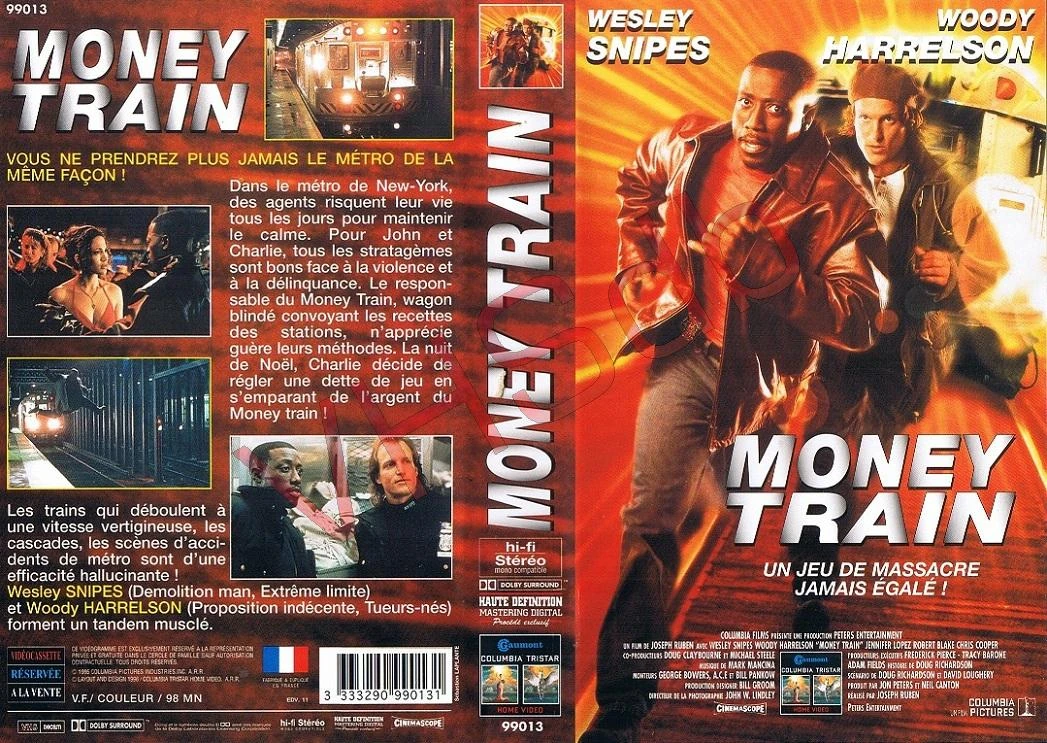 GCTHV (France) - Money Train (1996) (Vente) | Wiki VHS | Fandom