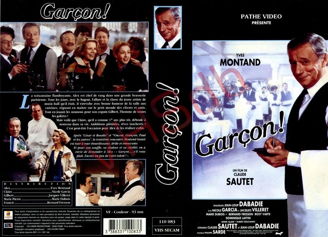Pathé Vidéo (France) - Garçon ! (1993) (Location) | Wiki VHS | Fandom