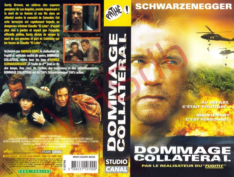 Pathé Vidéo (France) - Dommage collatéral (2003) (Location) | Wiki VHS ...