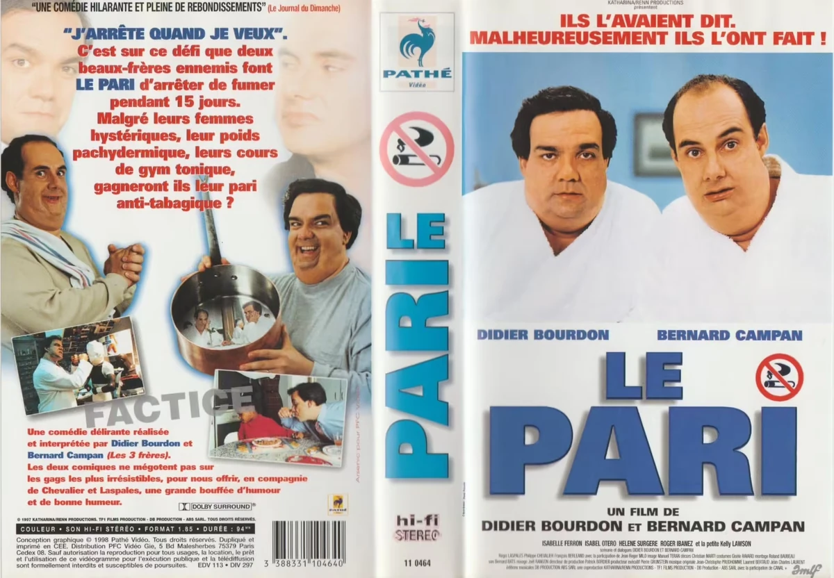 Pathé Vidéo (France) - Le pari (1998) (Location) | Wiki VHS | Fandom