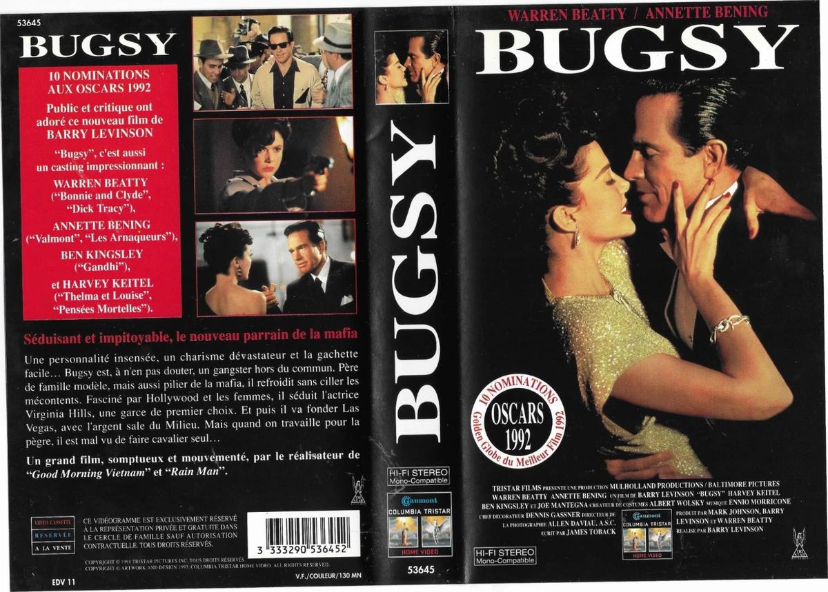 GCTHV (France) - Bugsy (1993) (Vente) | Wiki VHS | Fandom