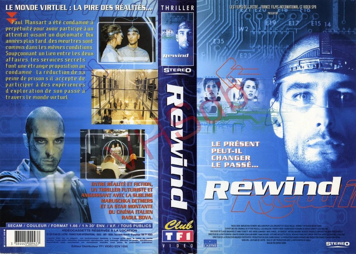 Club TF1 Vidéo (France) - Rewind (1998) (Location) | Wiki VHS | Fandom
