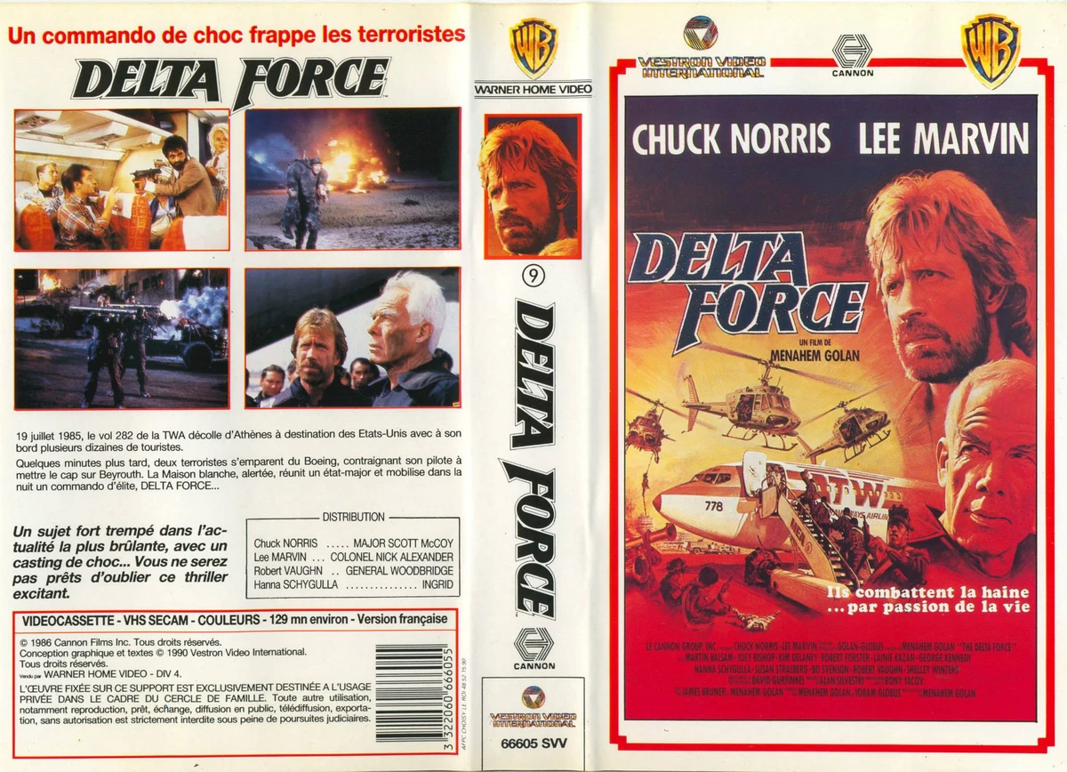 Warner Home Video (France) - Delta Force (1990) (Vente) | Wiki VHS | Fandom