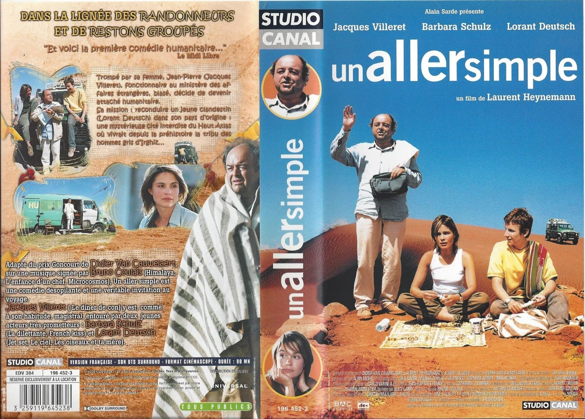 Studio Canal (France) - Un aller simple (2001) (Location) | Wiki VHS ...