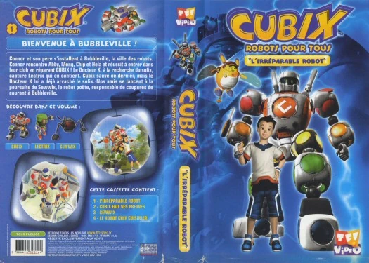 TF! Vidéo (France) - Cubix, vol.1 - L'irréparable robot (2003) (Vente ...