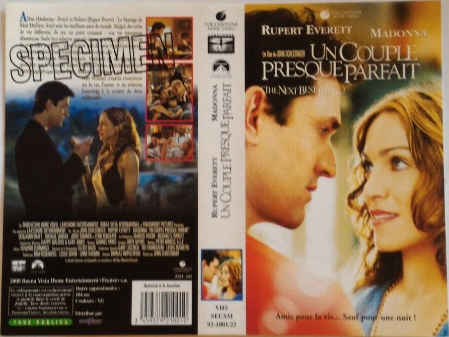 Touchstone Home Video (France) - Un couple presque parfait (2001 ...