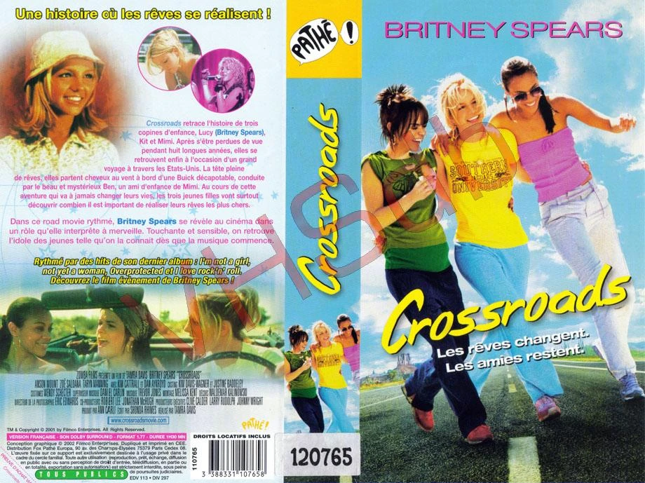 Pathé Vidéo (France) - Crossroads (2002) (Location) | Wiki VHS | Fandom
