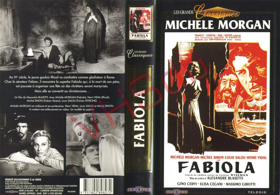Film Office (France) - Fabiola (1997) (Vente) | Wiki VHS | Fandom