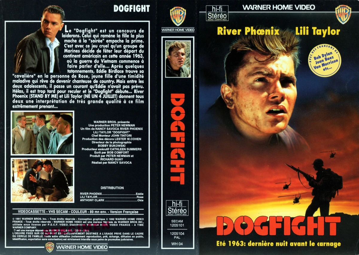 Warner Home Video (France) - Dogfight (1992) (Location) | Wiki VHS | Fandom