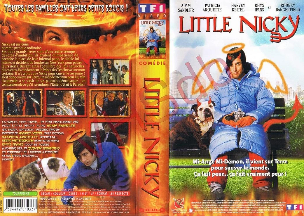 TF1 Vidéo (France) - Little Nicky (2001) (Vente) | Wiki VHS | Fandom